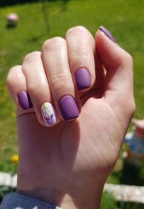 Chic Matte Short Square Nails For Summer, elegant and show your ...