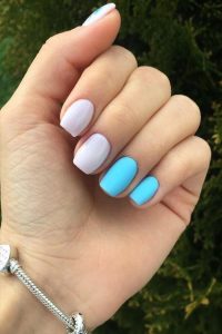 Chic Matte Short Square Nails For Summer, elegant and show your ...