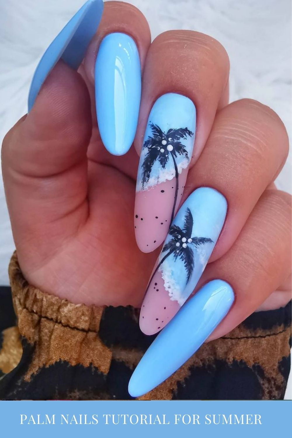 Awesome Palm Nails Designed To Try This Summer in 2021