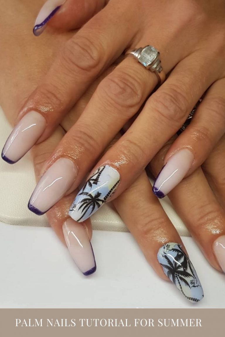 Awesome Palm Nails Designed To Try This Summer in 2021