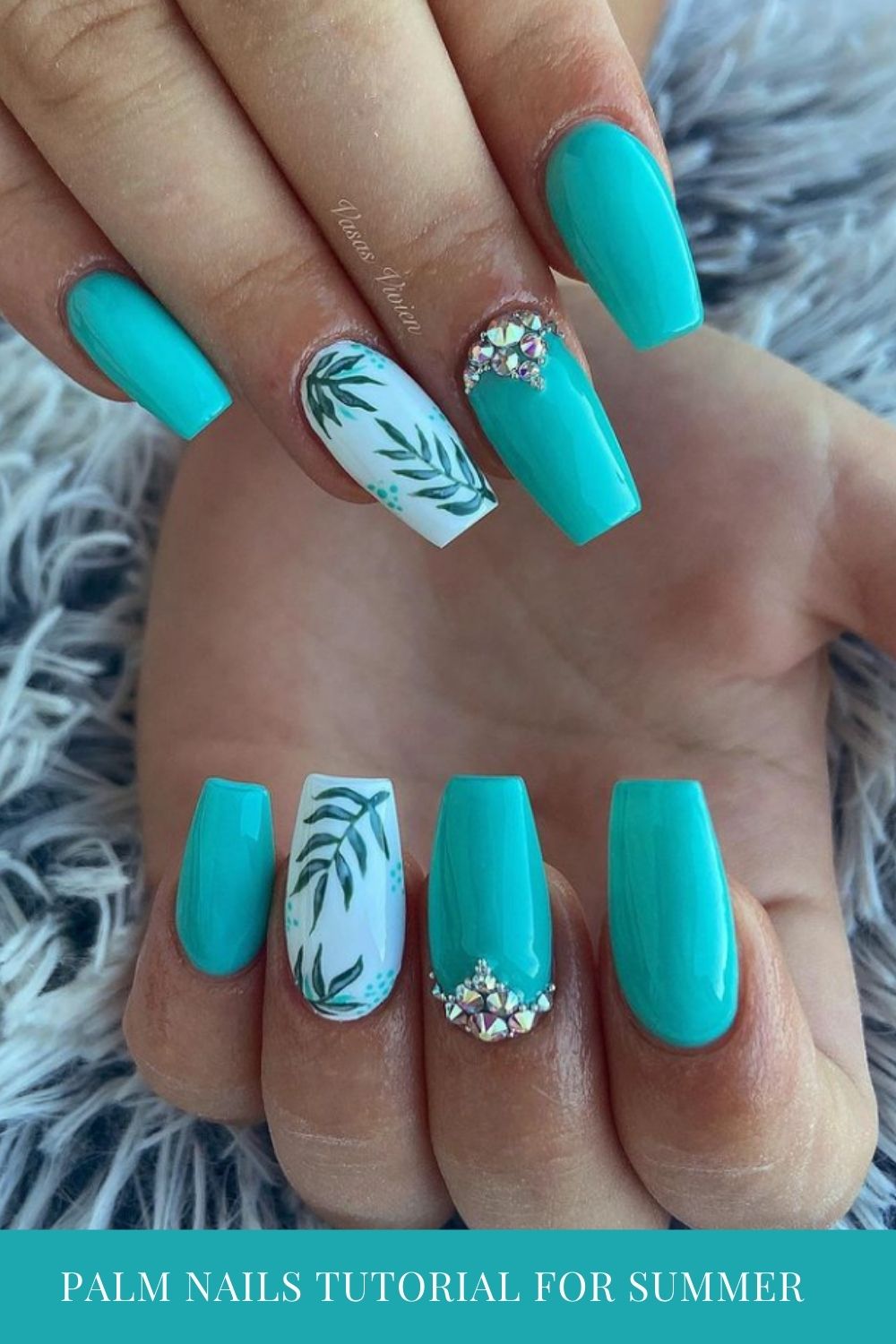 Awesome Palm Nails Designed To Try This Summer in 2021