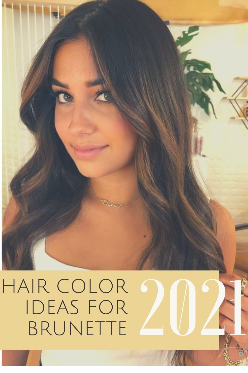 Summer hair color for brunette to get inspired for any hair length!