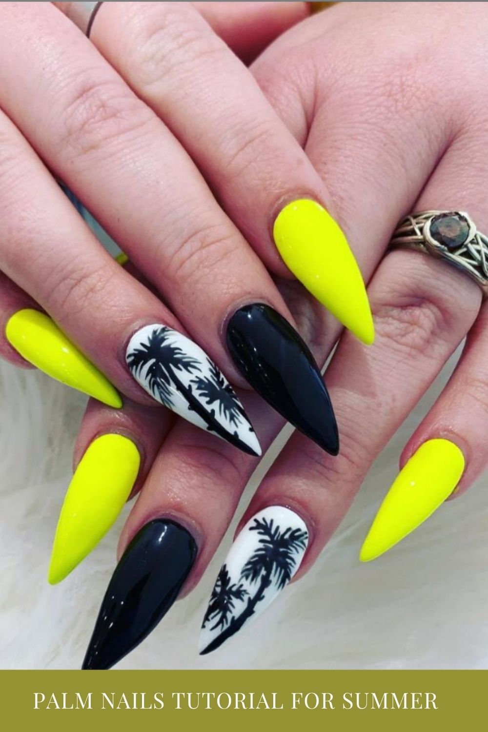 Awesome Palm Nails Designed To Try This Summer in 2021