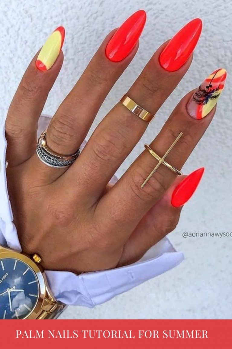 Awesome Palm Nails Designed To Try This Summer in 2021