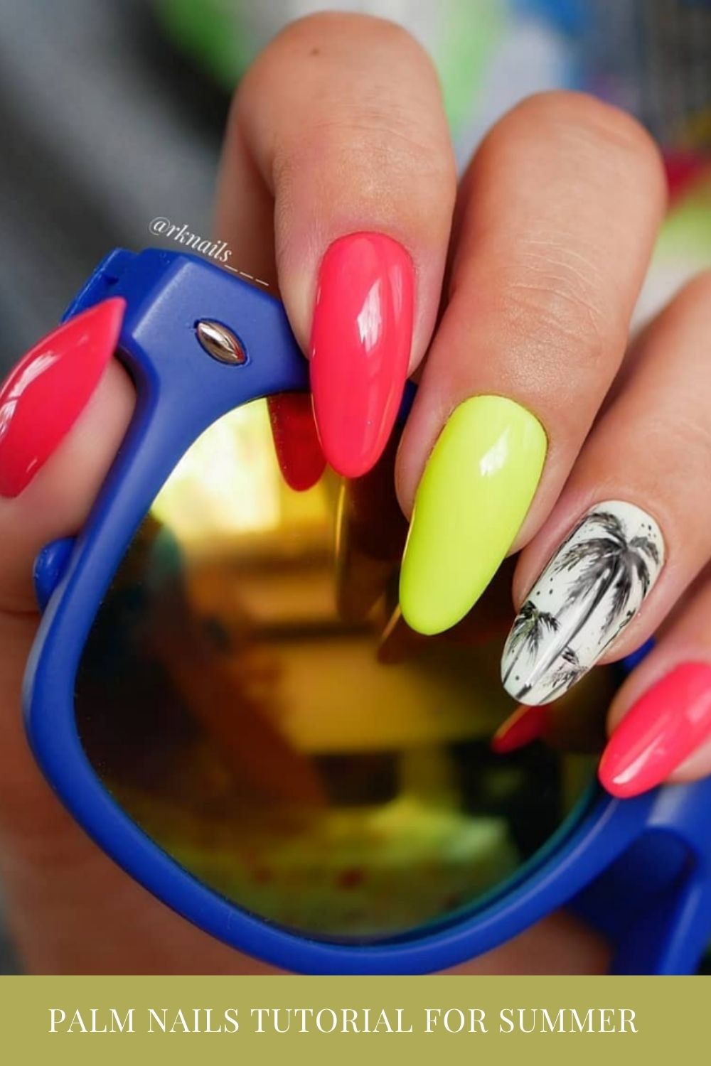 Awesome Palm Nails Designed To Try This Summer in 2021