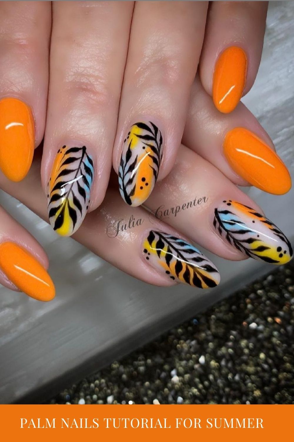 Awesome Palm Nails Designed To Try This Summer in 2021