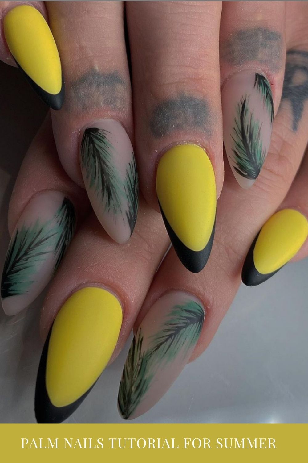 Awesome Palm Nails Designed To Try This Summer in 2021