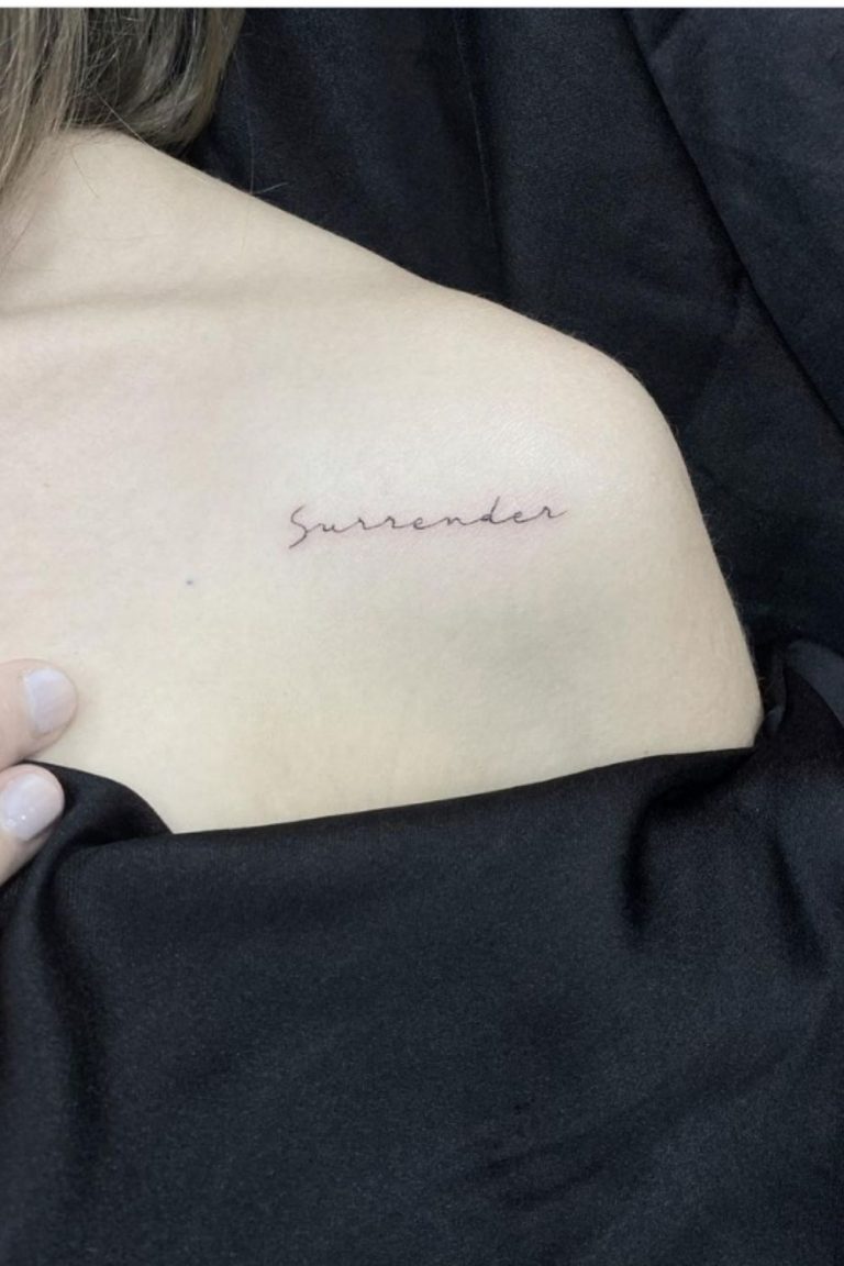 The trend of small letter tattoo ideas and designs 2021