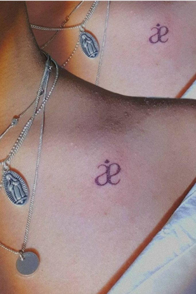 The trend of small letter tattoo ideas and designs 2021