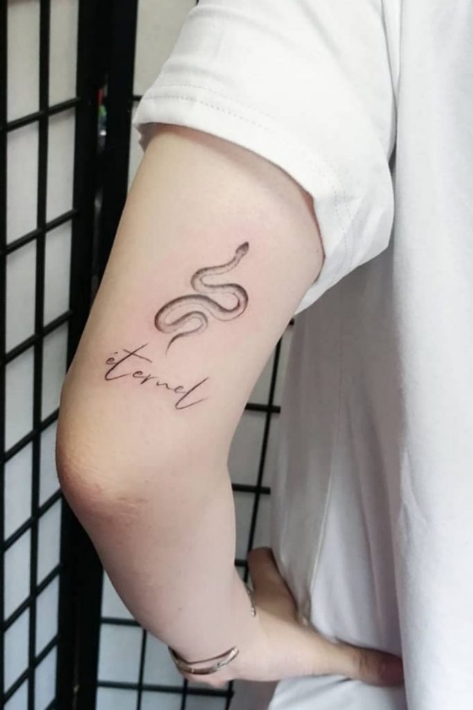 The trend of small letter tattoo ideas and designs 2021