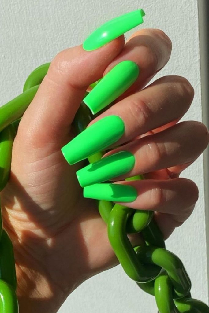 Awesome Summer Coffin Nails You'll Want To Try 2021! - Page 5 of 5