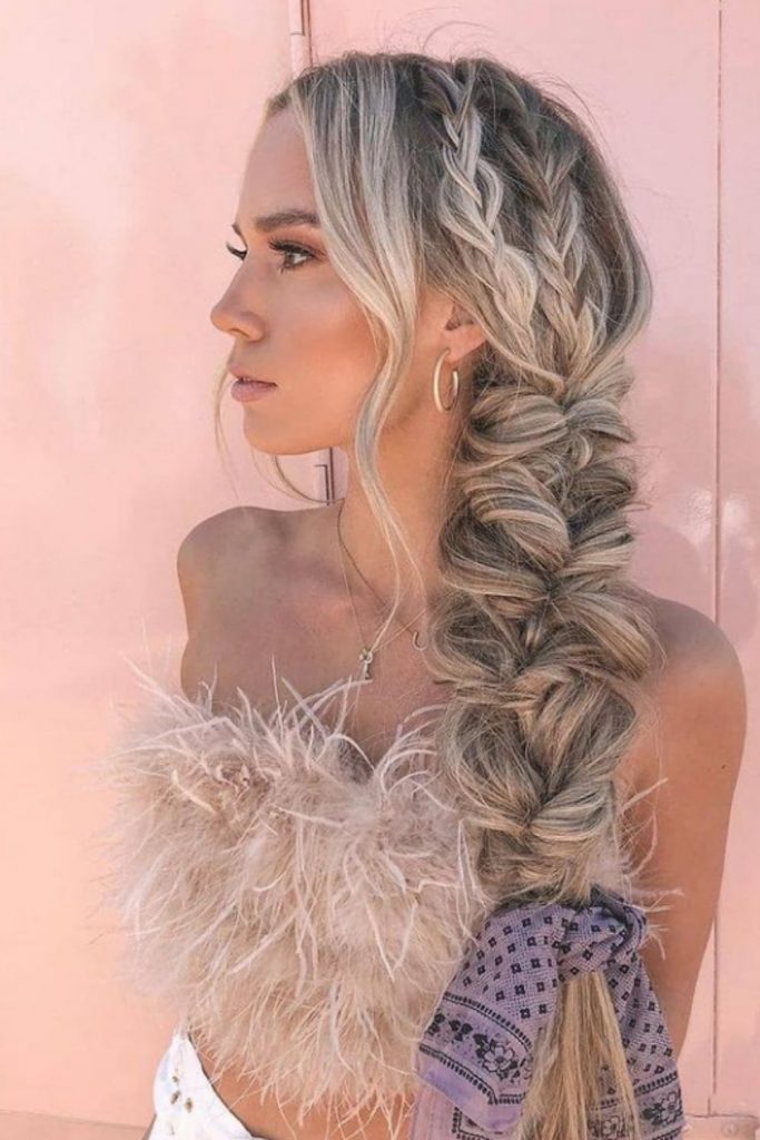 Side Braid Hairstyles | the best long hairstyle for prom or any occasion