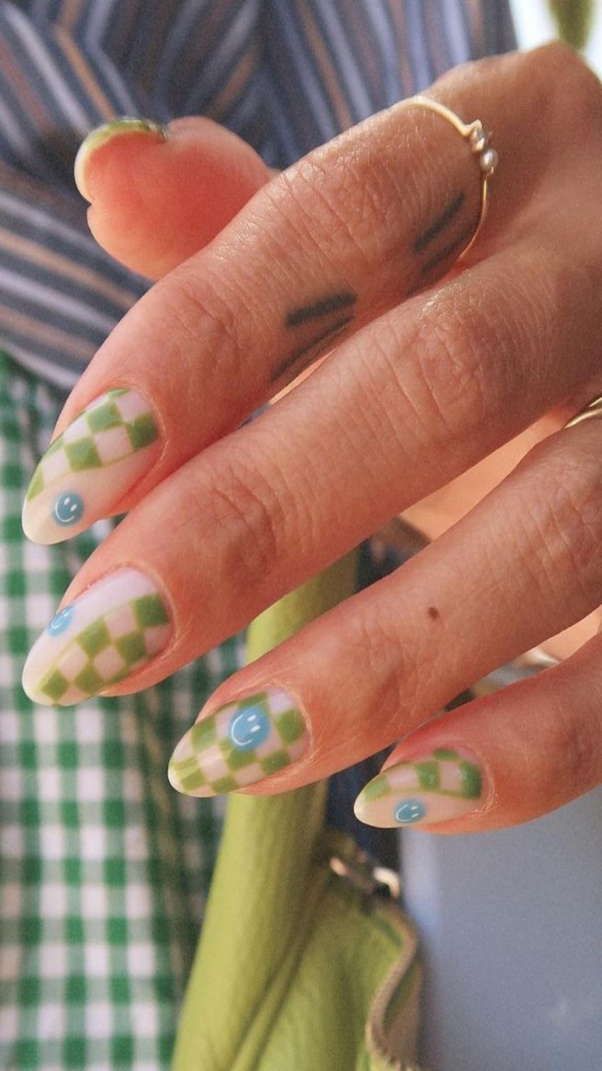 38 Best Short almond nail designs and Fall nail colors 2021 to try ...