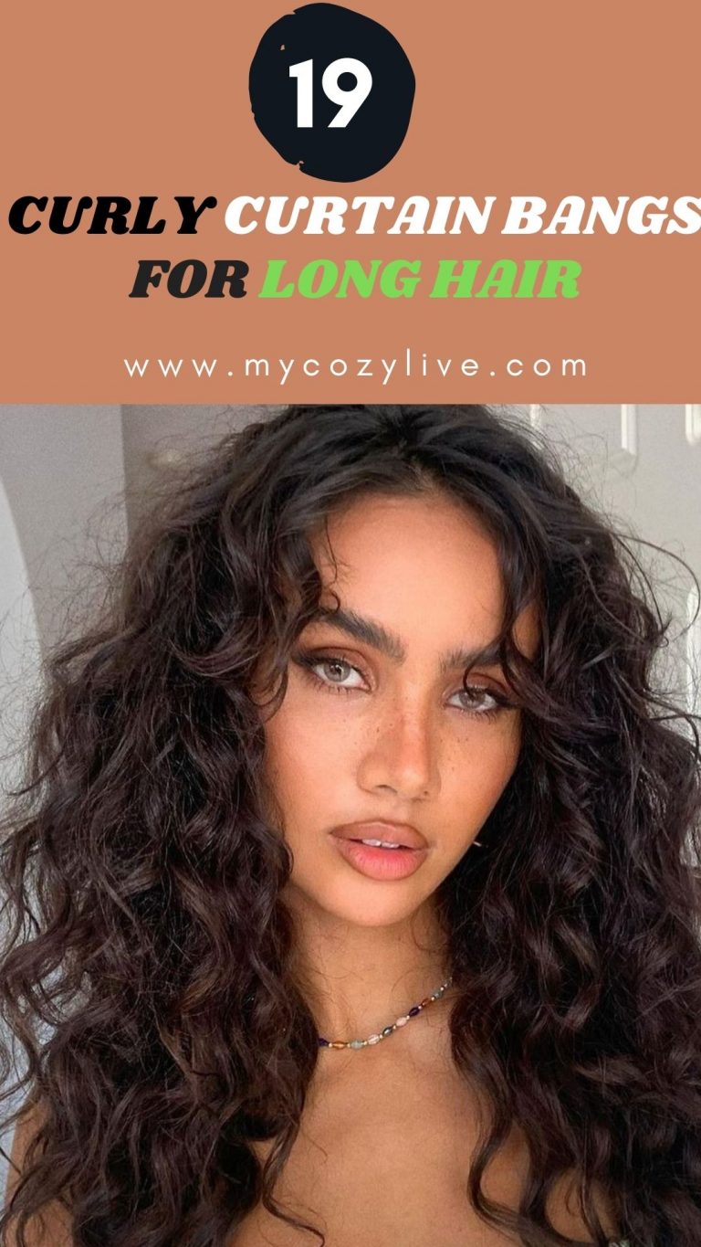 19 Flattering Long hair curtain bangs hairstyle to wear 2021!