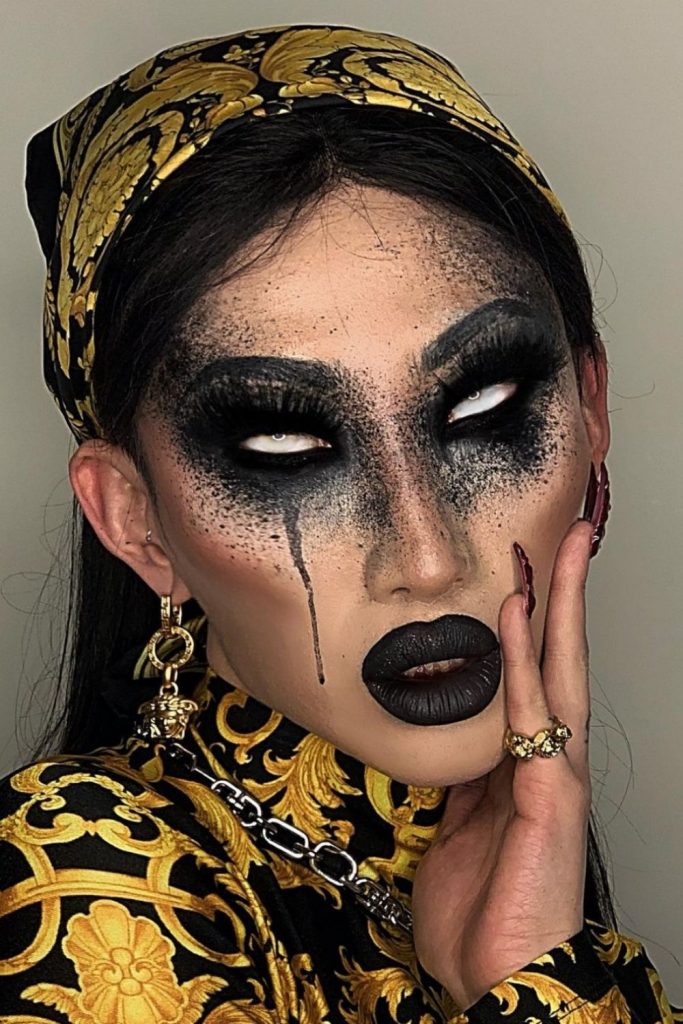 40 Creative Bloody Halloween makeup looks For Halloween party - Page 2 ...