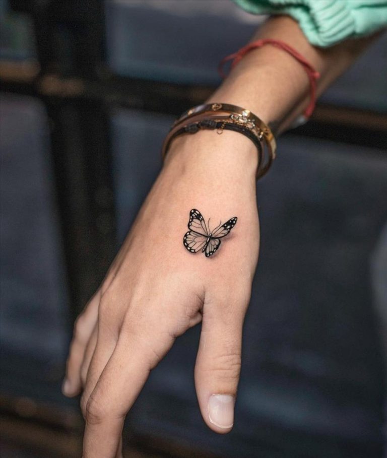 22 Beautiful small butterfly tattoos design ideas you'll tattoo - Page ...