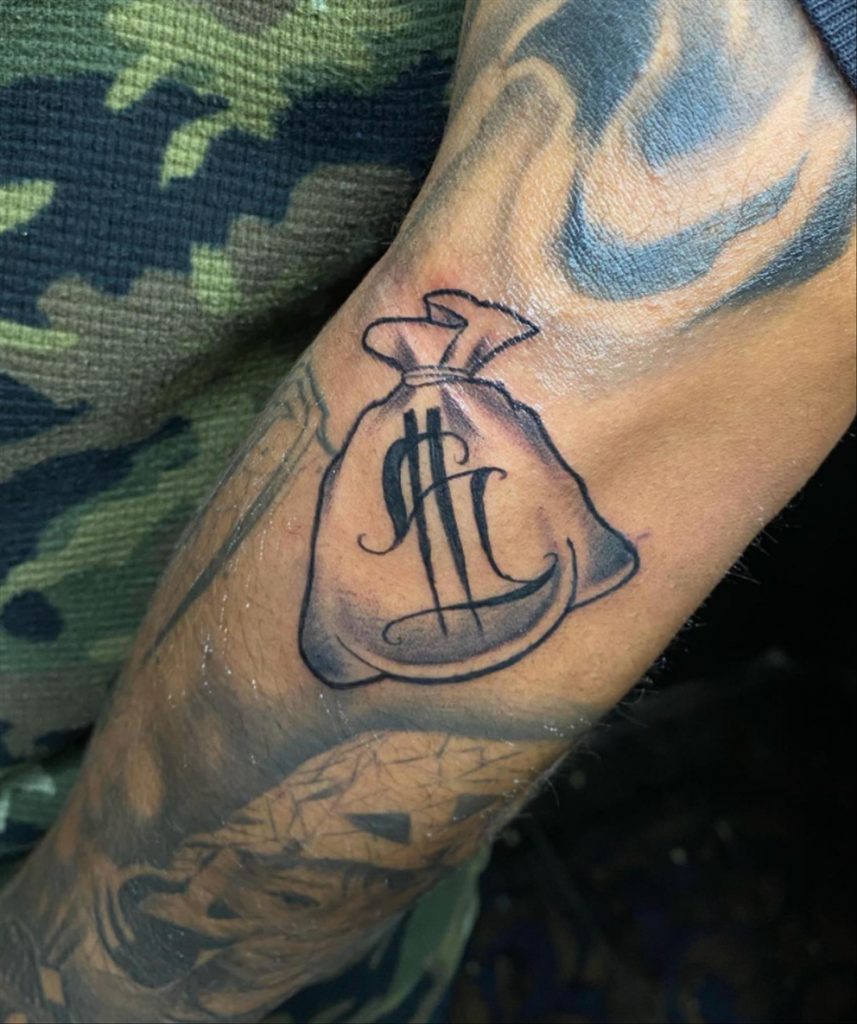 32 Trending Money Bag Tattoo Designs Ideas To Be Cool - Mycozylive.com
