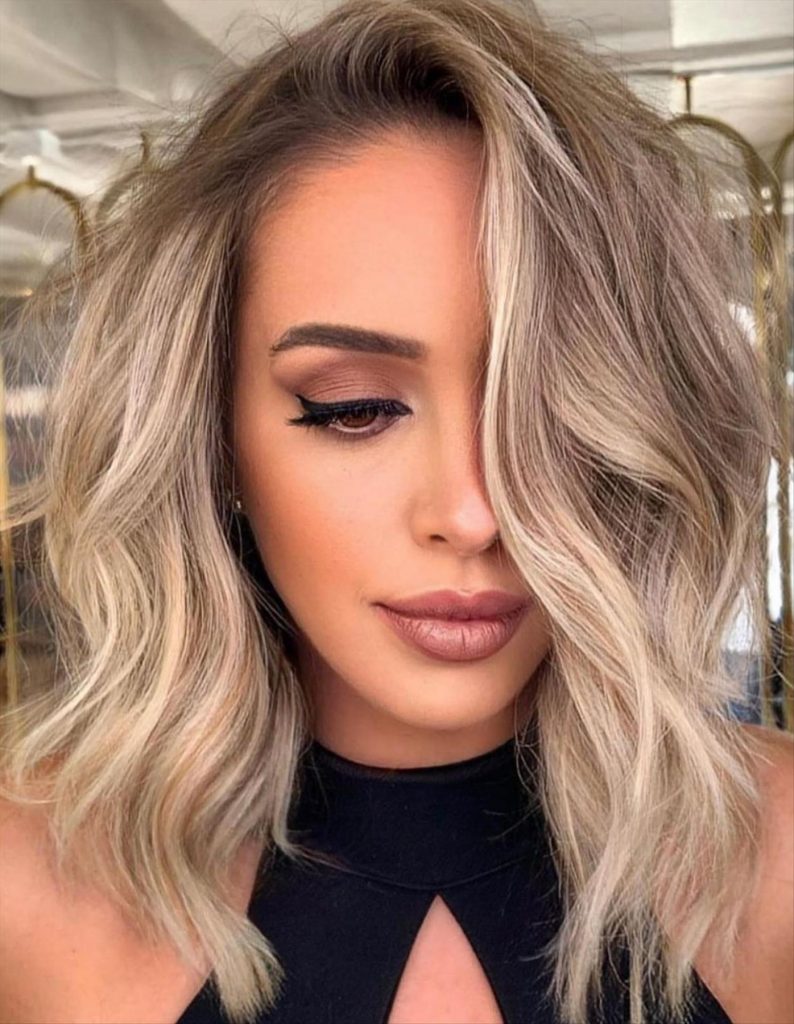 34 Best medium length hair for thin fine hair to Look Fuller