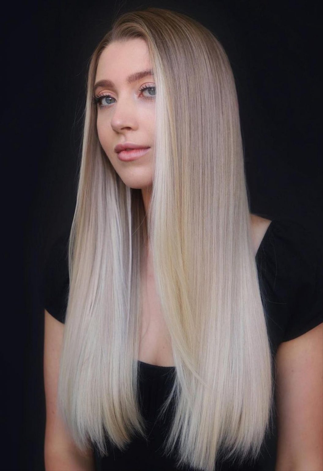 36 Chic Straight hairstyle for women to rock the season - Mycozylive.com