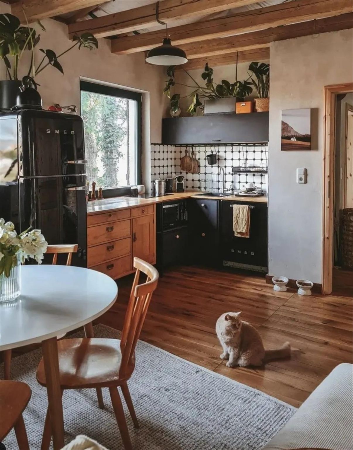 28 Simple and Modern Summer Kitchen Decoration Ideas