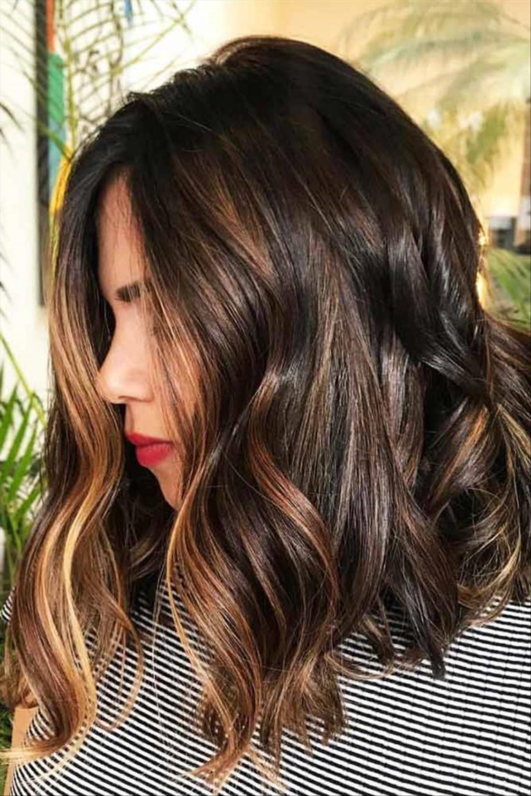 30 Best ways to wear highlights for black hair - Mycozylive.com