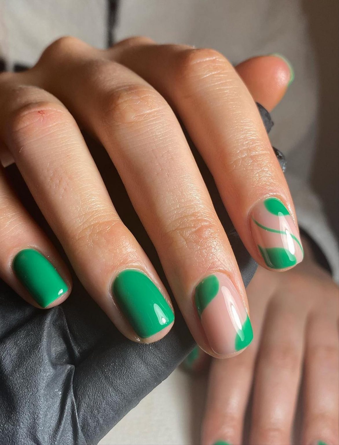44 Best Green Nails Design To Get This Summer - Mycozylive.com