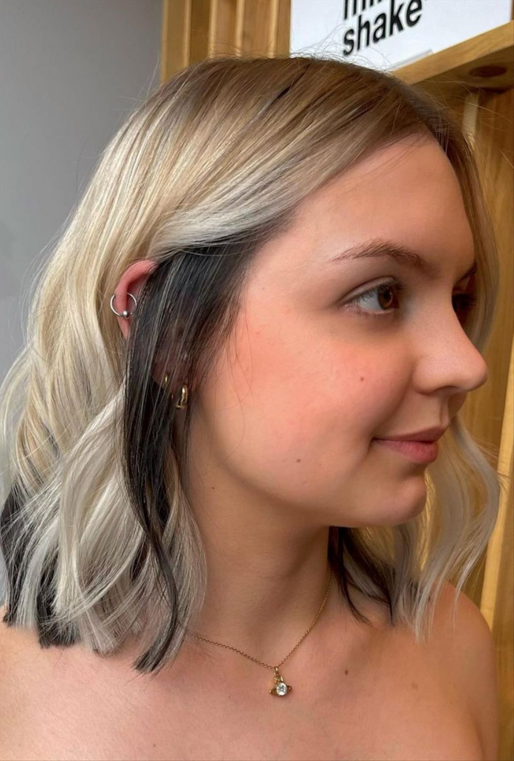 50 Best peekaboo hair color ideas underneath color to be cooler