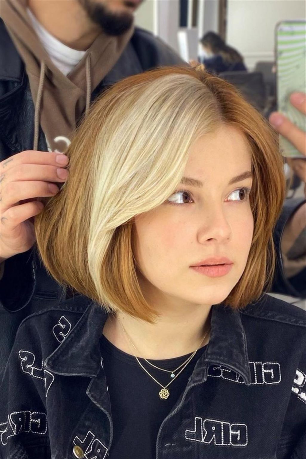 30 Flattering Chin-Length Haircuts for a Stylish Look - Mycozylive.com