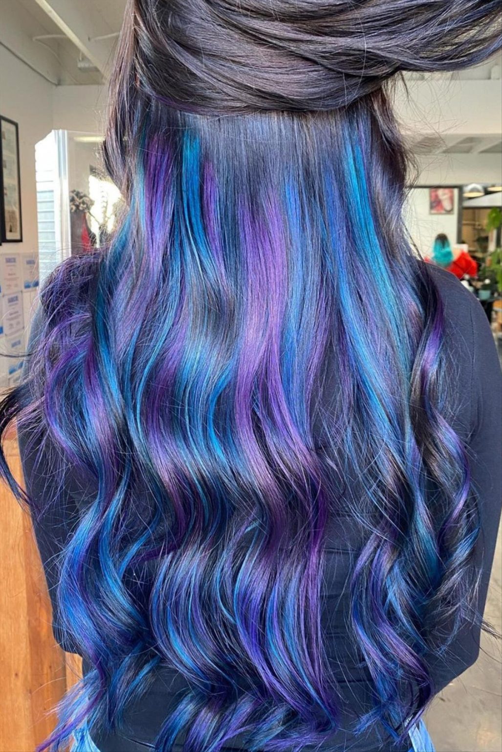 32 Stunning underneath hair color ideas for cool girls - Mycozylive.com