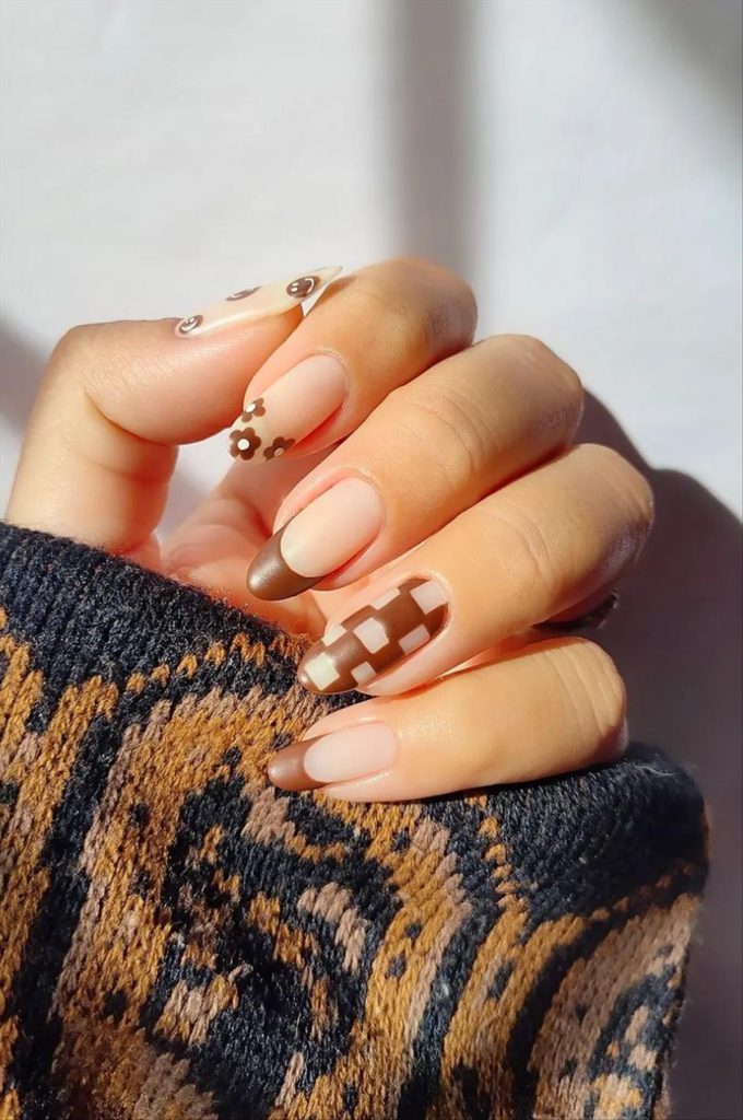 34 Best Fall nails 2022 color trends inspiration for stylish girls