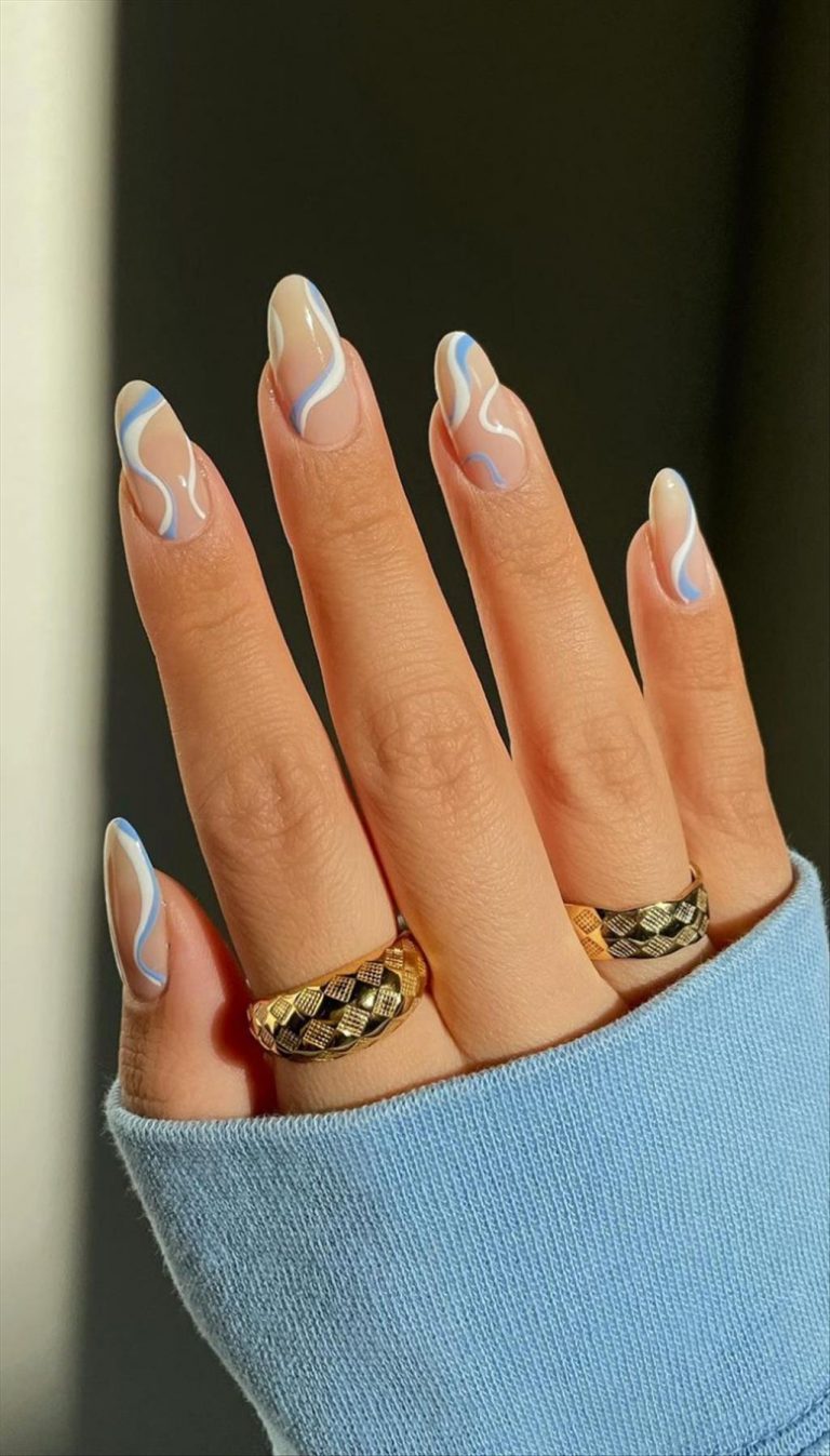 30 Best swirl nails aesthetics you'll flip for - Mycozylive.com