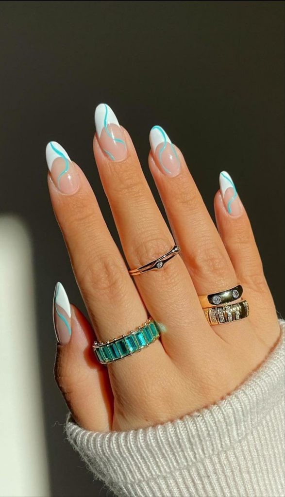 30 Best swirl nails aesthetics you'll flip for - Mycozylive.com