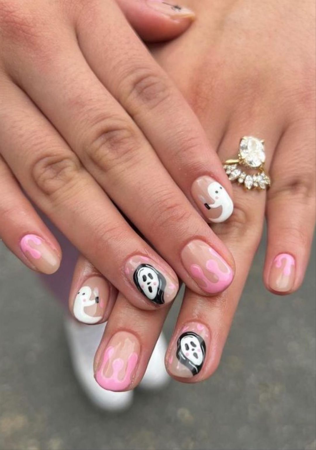 40 Cool Short Halloween Nails Design And Inspiration To Try Now