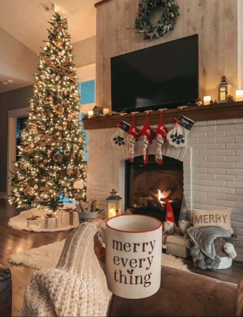 43 Merry Christmas decoration ideas to rock this Winter - Mycozylive.com