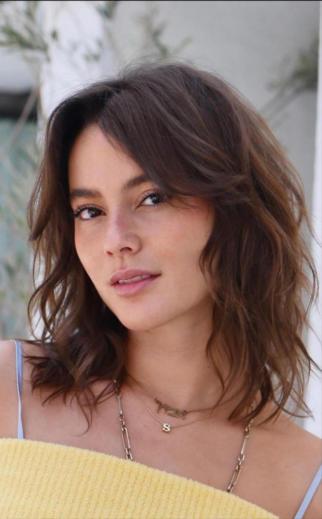 40 Cool Medium Length Haircuts With Bangs To Try Now