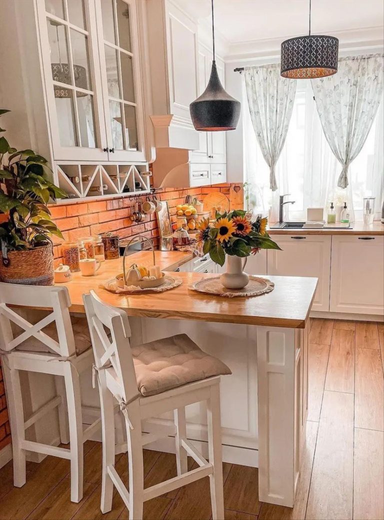 26 Inspiring spring kitchen decor ideas easily for your home