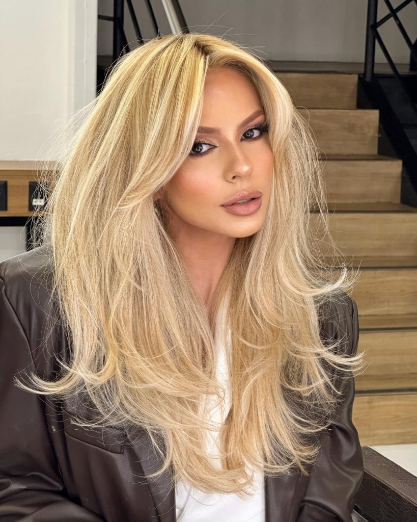 36 Alluring Medium length hair with layers to try - Mycozylive.com