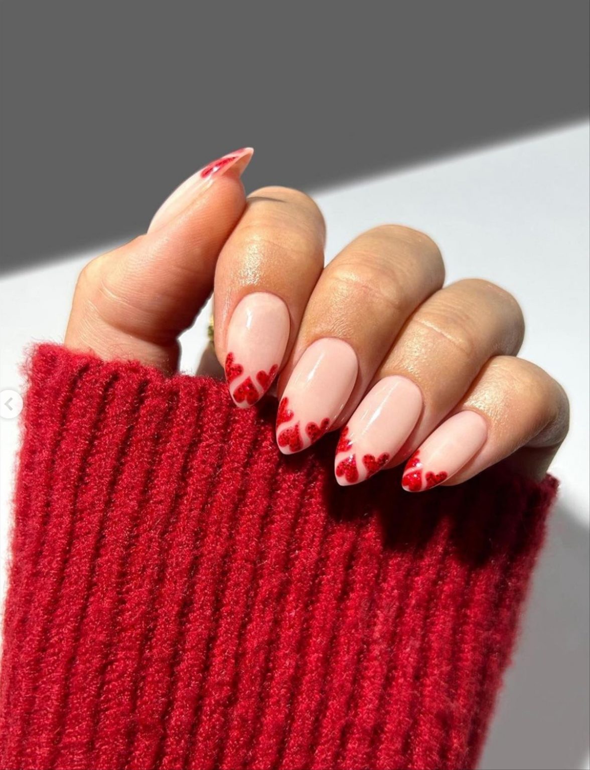 50 Cute heart nail designs for short almond nails - Page 2 of 3 ...