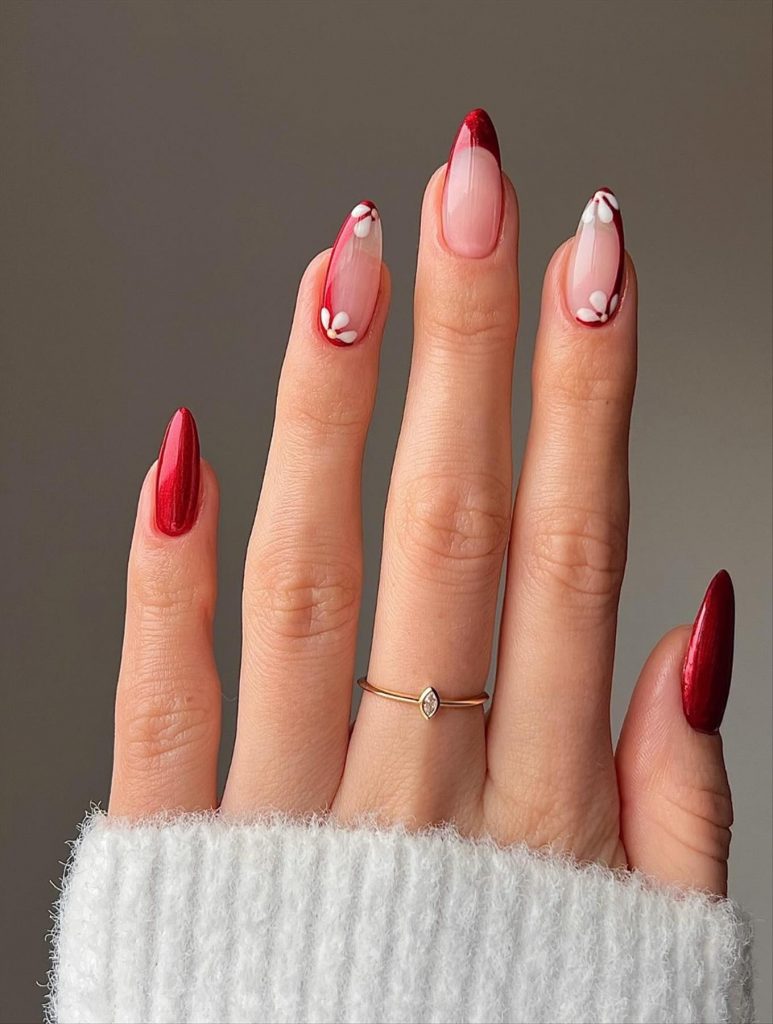 48 Beautiful Spring flower nails design you'll love - Page 2 of 2 ...