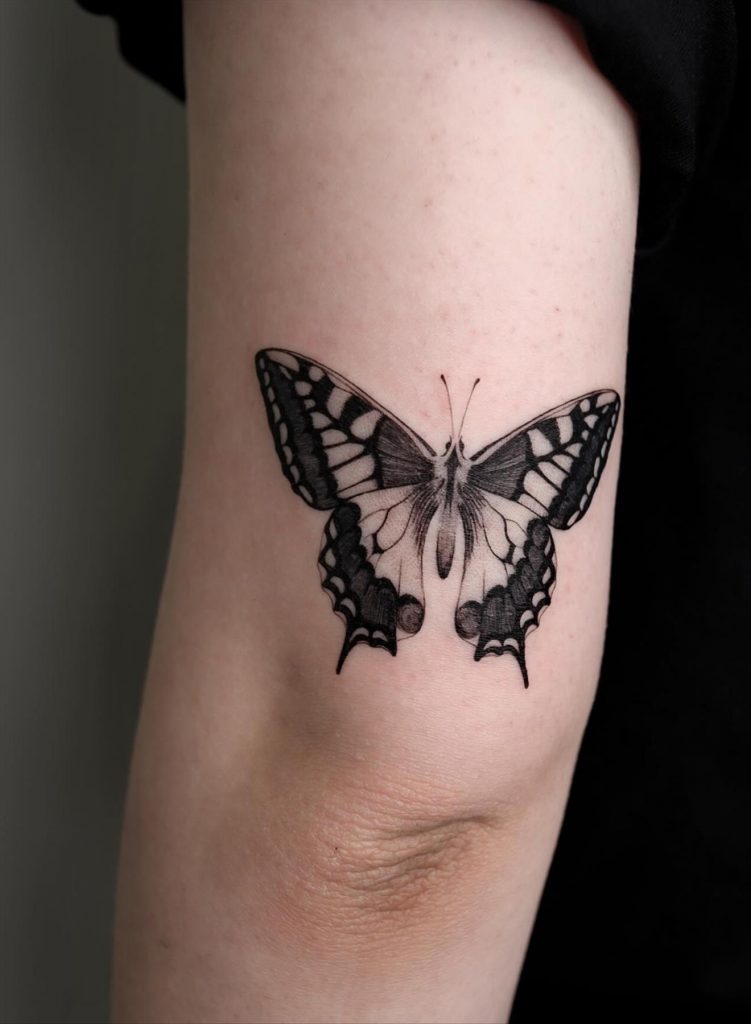 32 Captivating Butterfly Tattoo Designs for Women To Wear