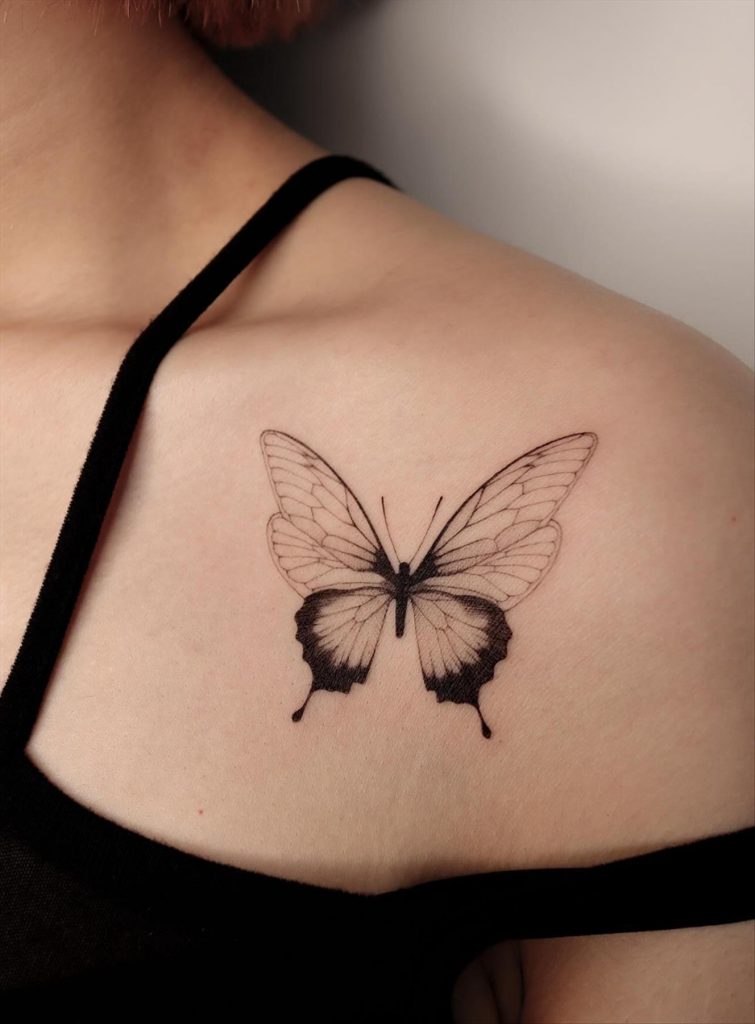 32 Captivating Butterfly Tattoo Designs for Women To Wear