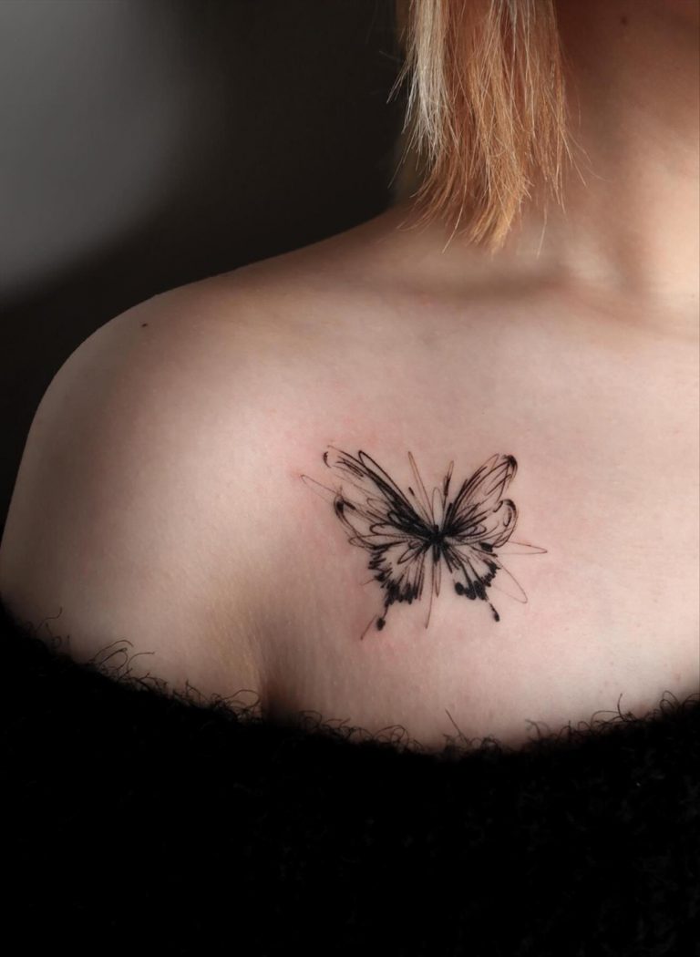 32 Captivating Butterfly Tattoo Designs for Women To Wear